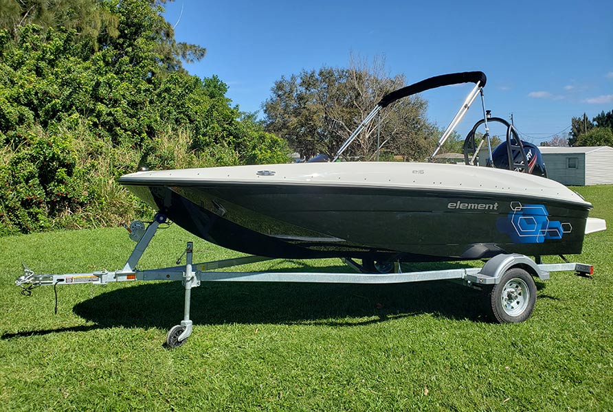 2019 Black Bayliner Element E16 For Sale - New Boats For Sale