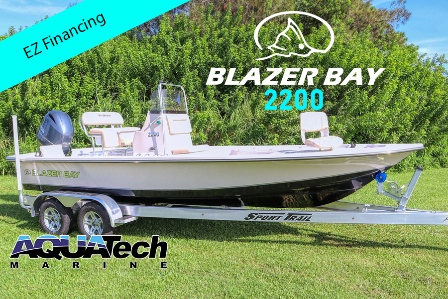 2020 Blazer Bay 2200 For Sale - Bay Boats | Aqua Tech Marine, Palm Bay, FL