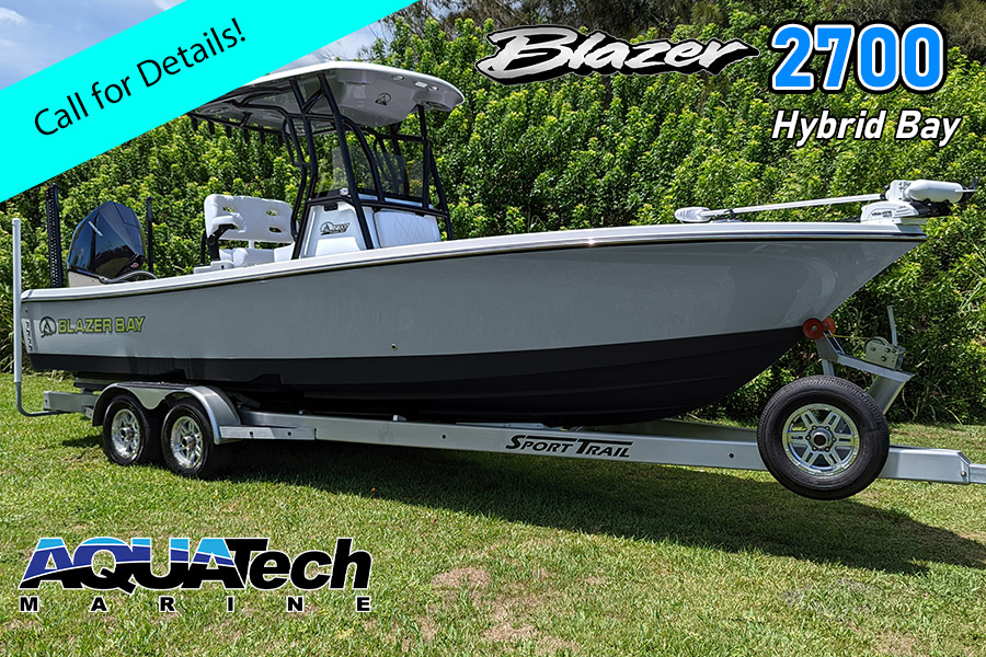 2023 Blazer 2700 Hybrid Bay For Sale - Bay Boats | Aqua Tech Marine ...