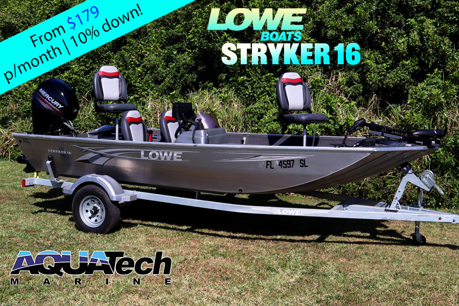 2019 Lowe Stryker 16 For Sale - Fishing Boats | Aqua Tech Marine, Palm ...