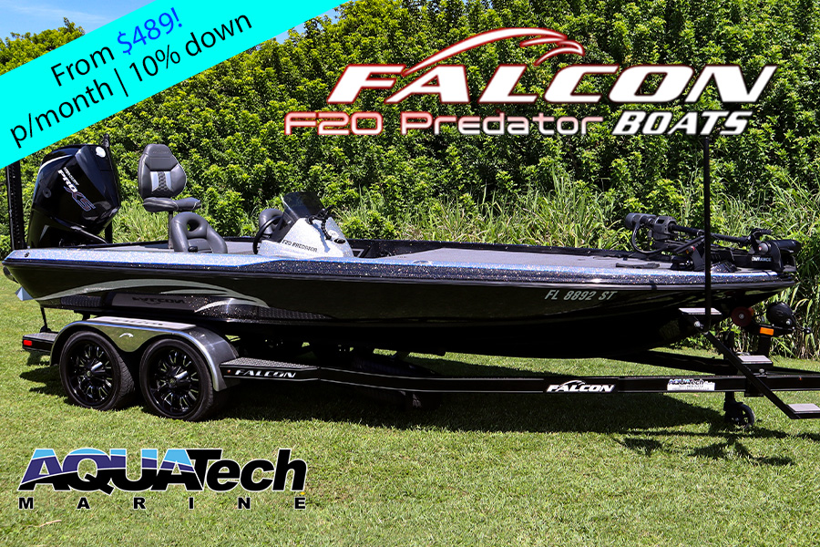 2021 Falcon F20 Predator Bass Boat For Sale - Used Boat For Sale